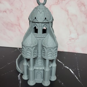The Great Hall Dice Tower 3d Printed With Fantastic Details, Decent ...