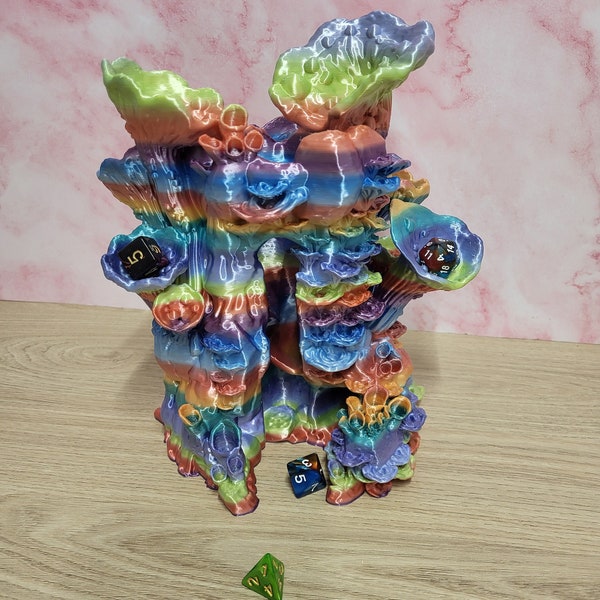 Mushroom Dice Tower 3d Print - Etsy