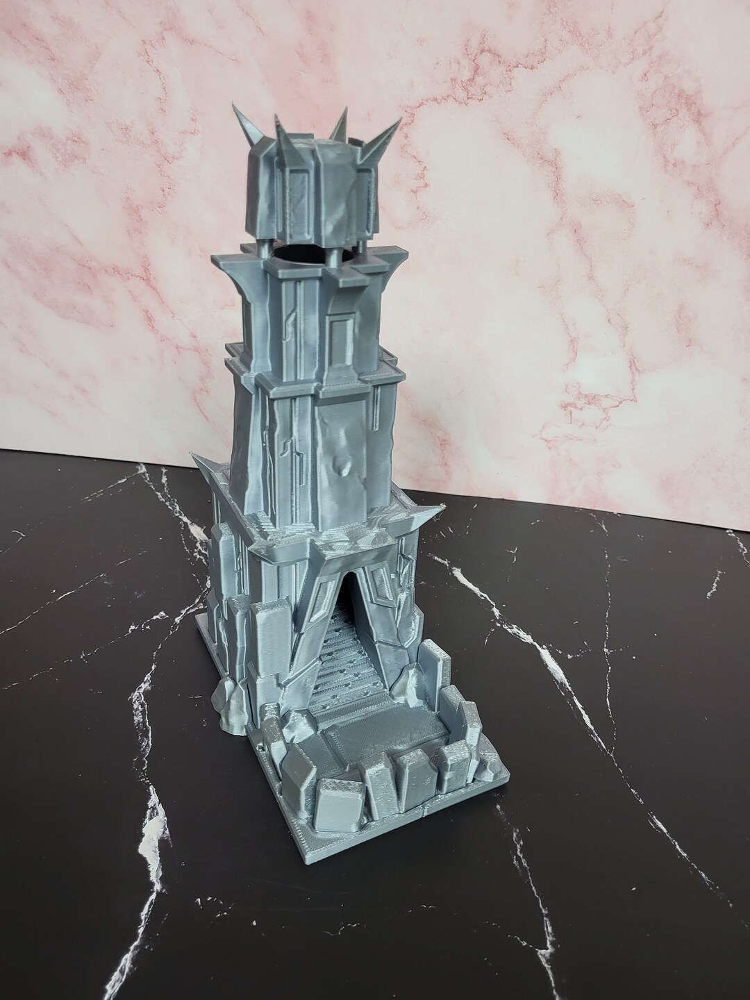 Monolith Dice Tower - 3d Printed, Decent Infill, Great Details With ...