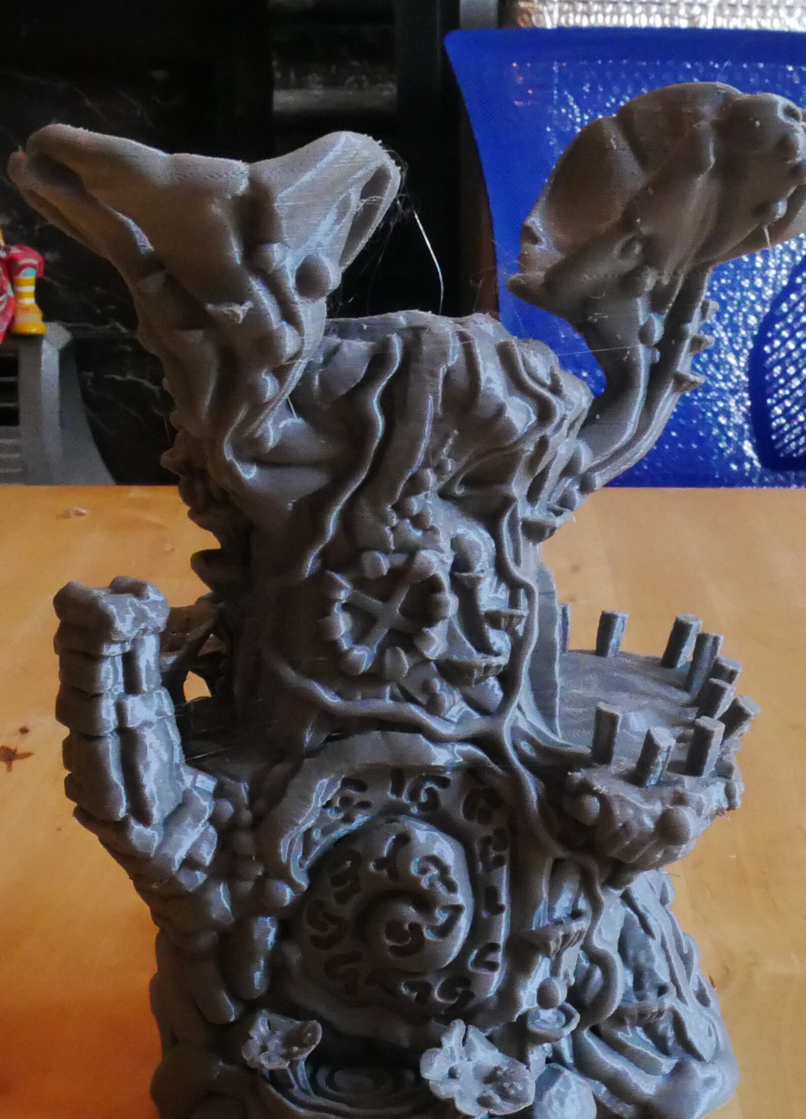 Fairy Mushroom Dice Tower 3D Printed as Single Piece | Etsy