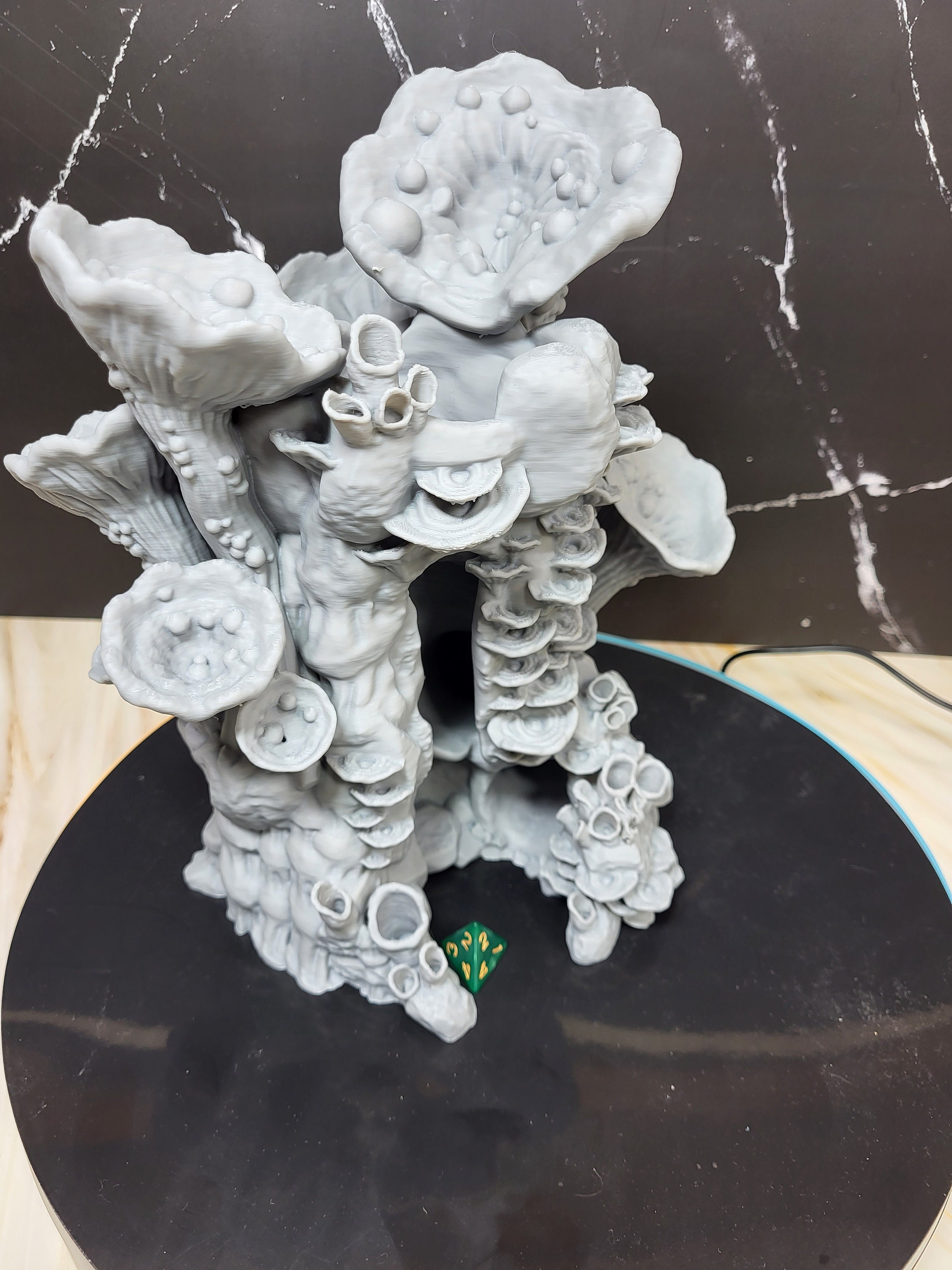 Mushroom Fungus Dice Tower - Amazing Detail in Everyway - 3d Printed in ...