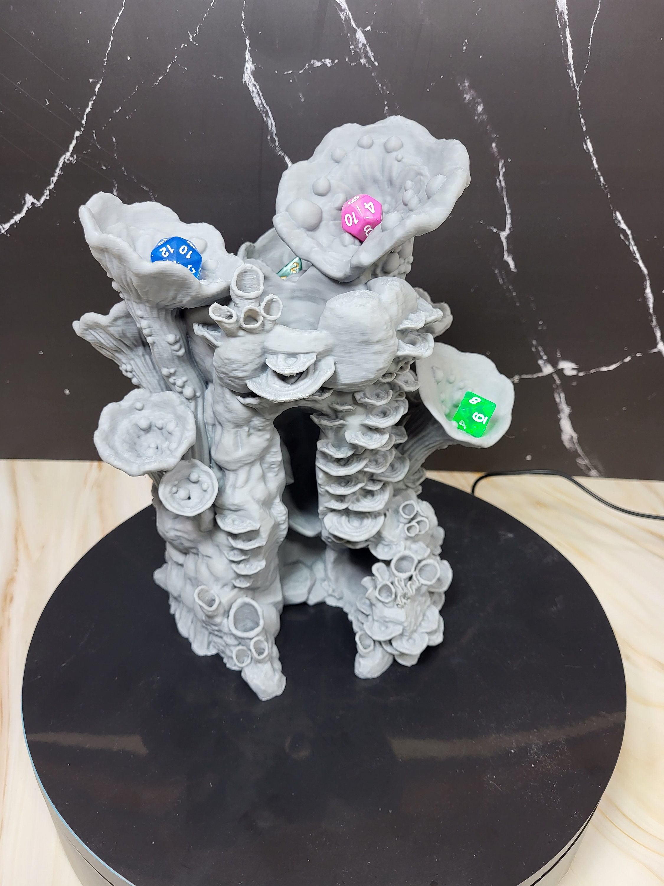 Mushroom Fungus Dice Tower - Amazing Detail in Everyway - 3d Printed in ...