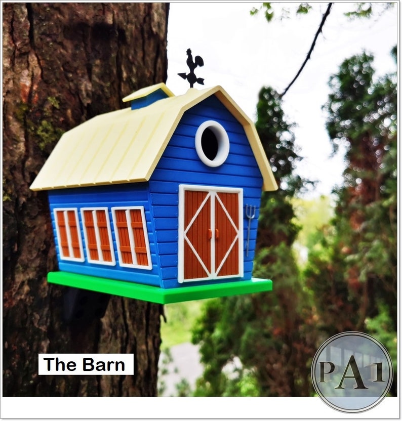 Toon Shack Bird House 3D Printed - or Choose From Irish, Log Cabin ...