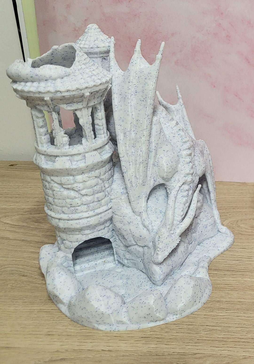 The Watch Tower - Amazing Dice Tower Wrapped With a Dragon on the ...
