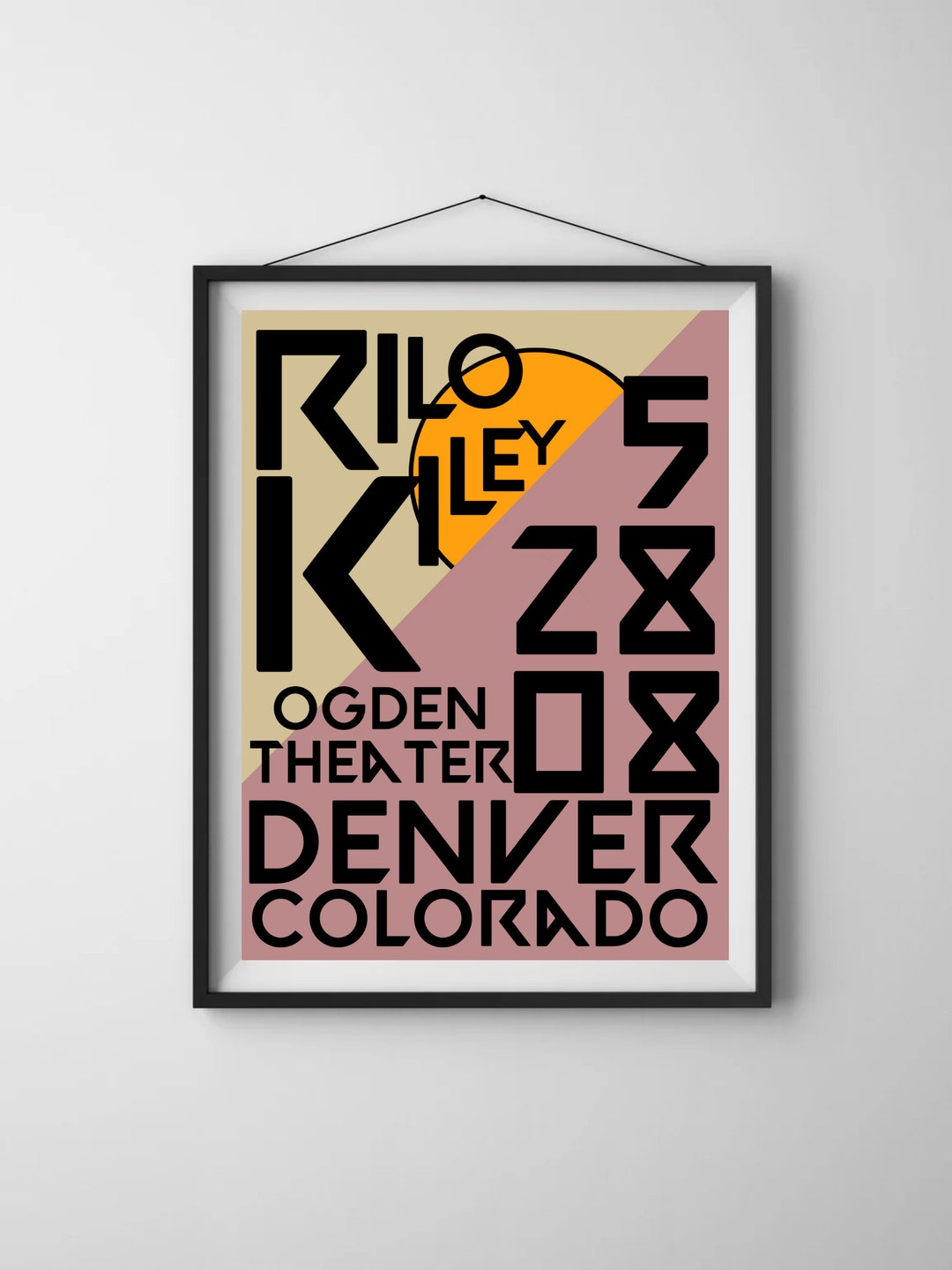Rilo Kiley Concert Poster Art Print - Etsy