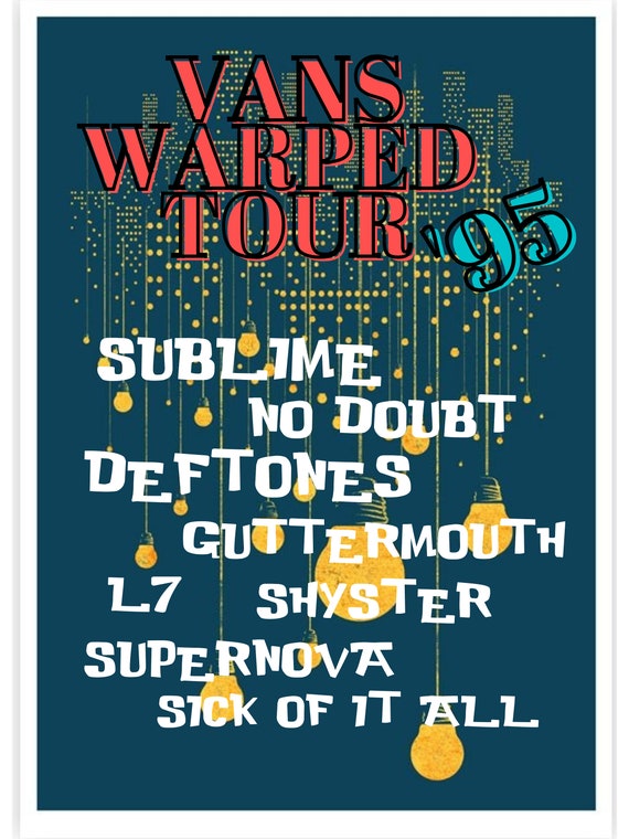 Warped Tour 2022 Poster