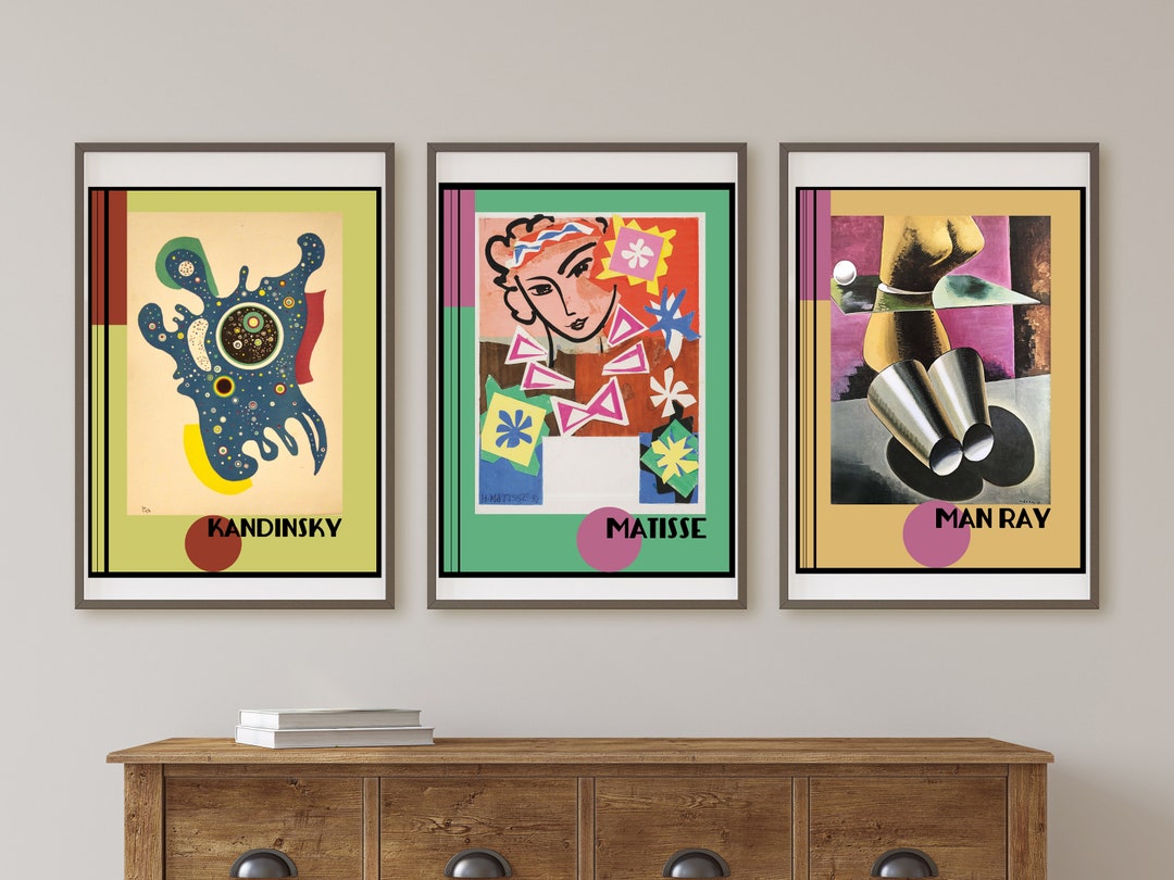 Kandinsky Man Ray and Matisse Art Prints - Etsy