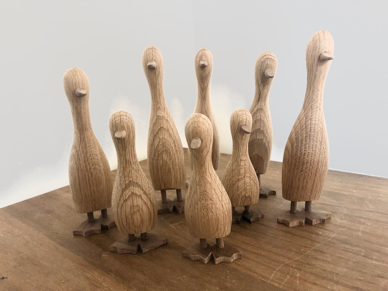 Runner Ducks Ducklings Hand-made Wooden Runner Ducks - Etsy UK