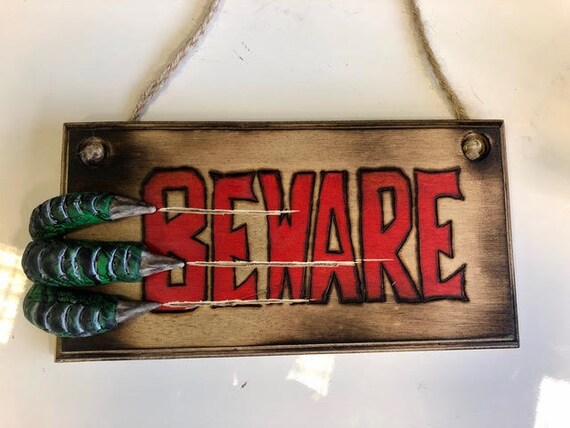 Scary Keep Out Signs