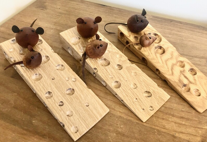 Novelty Door Stop Door Wedge Mice and Cheese Door Wedge - Etsy UK