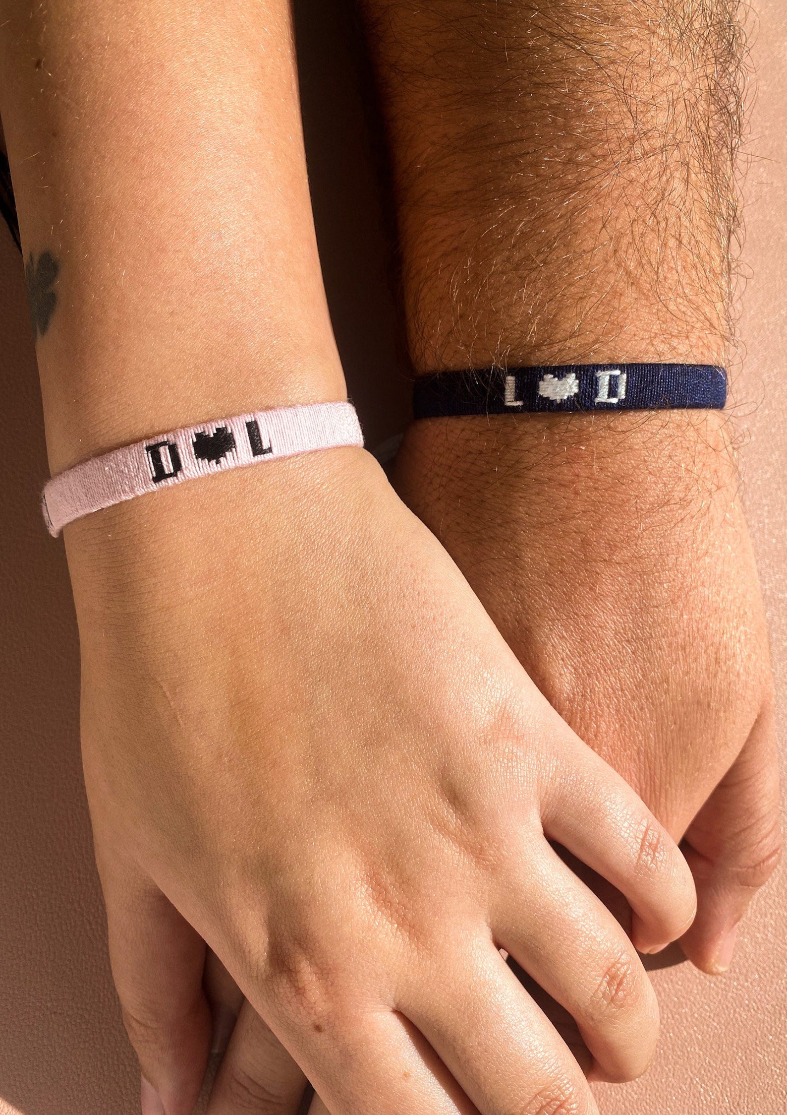 SET OF 2 BRACELETS Matching for Couples Friendship Bracelets - Etsy