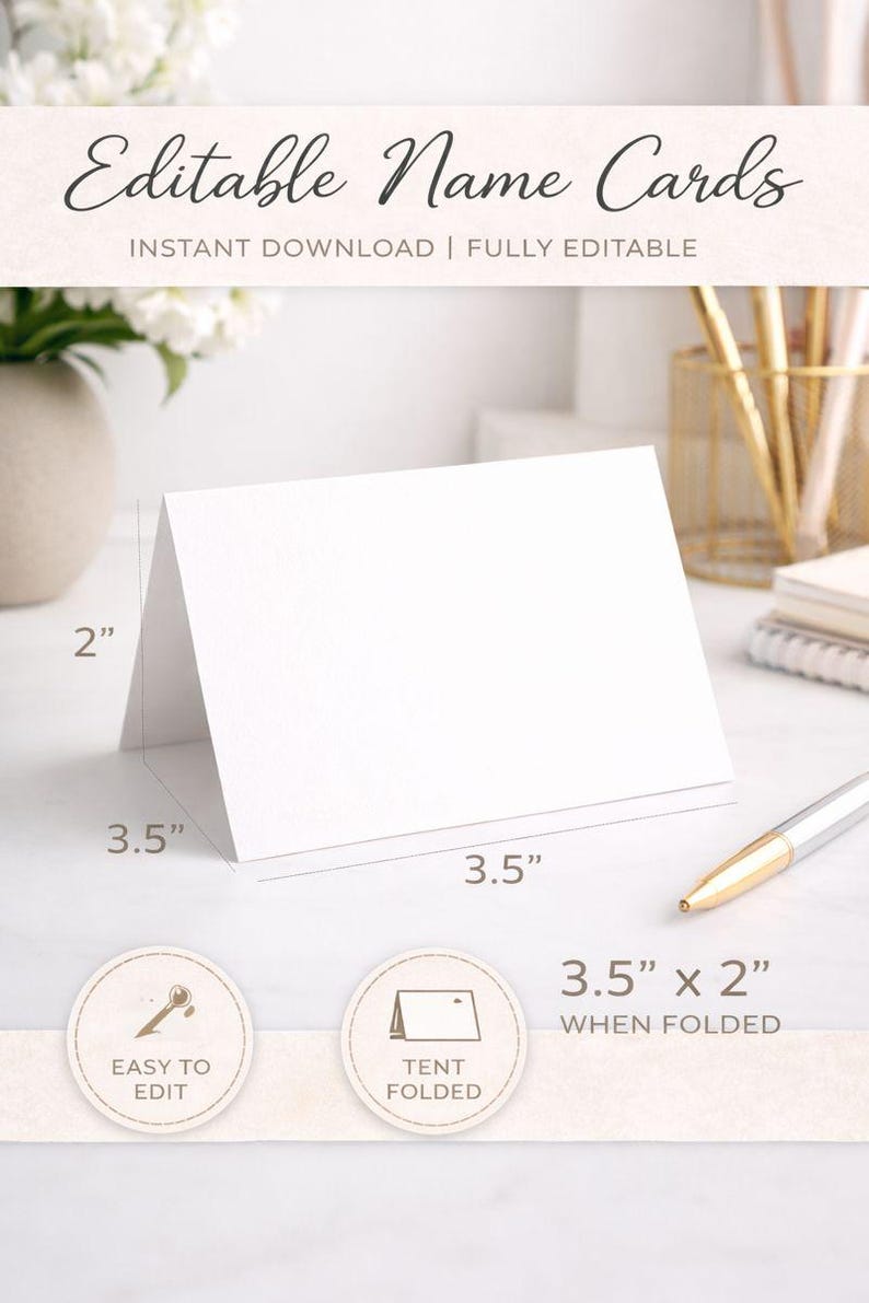 Editable Galentine’s Place Cards Template, Espresso Martini Name Cards ...