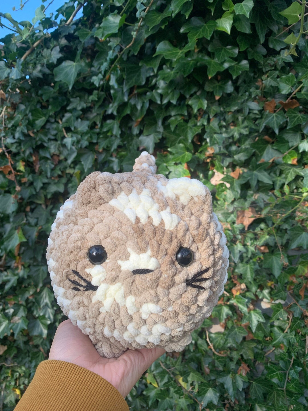 XL Super Chunky Crochet Loaf Cat - Etsy