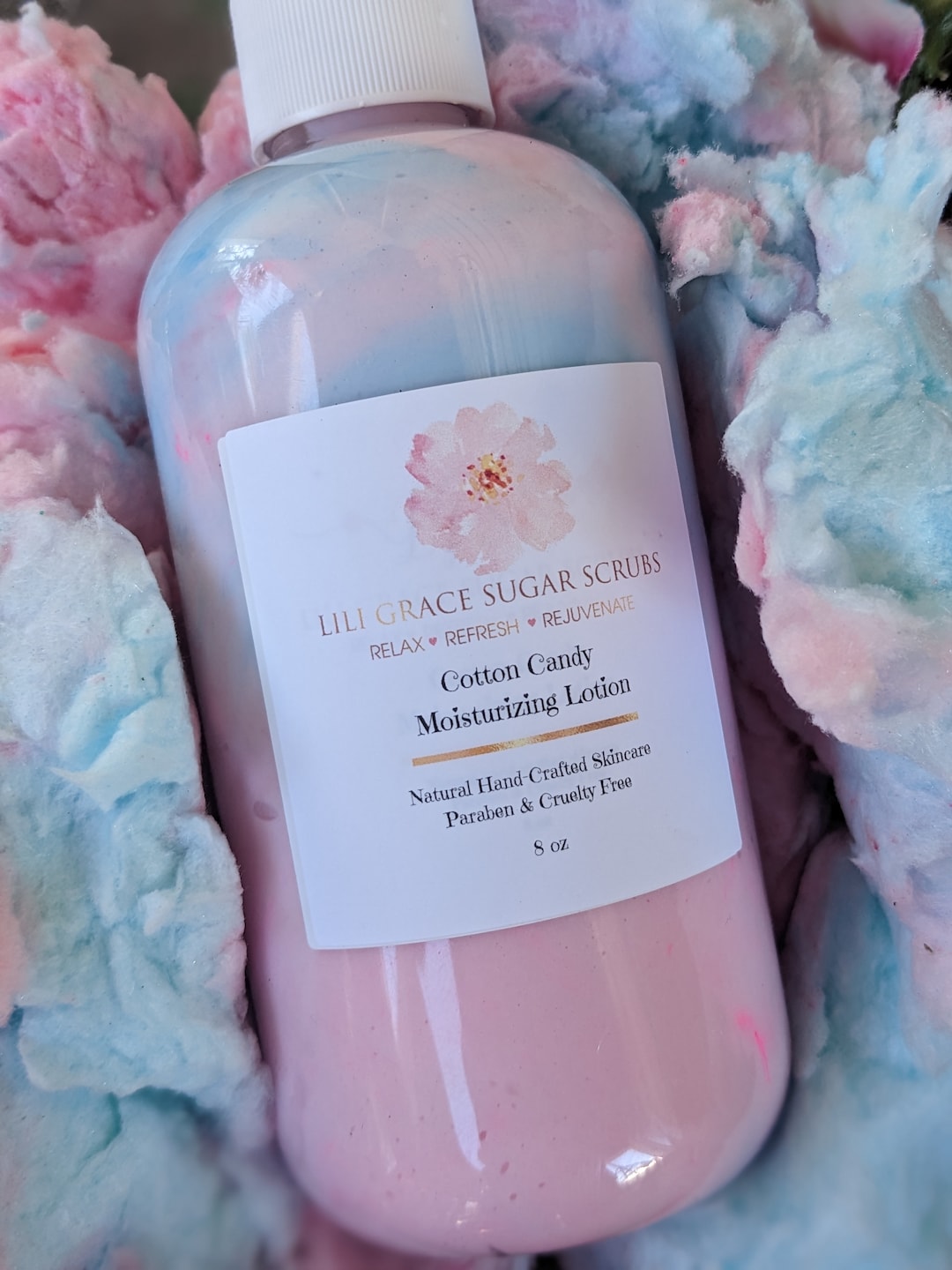 Cotton Candy Lotion, Moisturizing Lotion, Spa Gift, Cotton Candy, Body ...