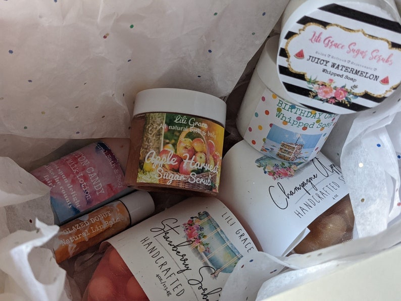 Mystery Spa Box Gift Set Grab Bag Spa Gift Bath and Body | Etsy