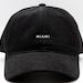 Premium MIAMI CITY Dad Hat Black Cap Top Quality - Etsy