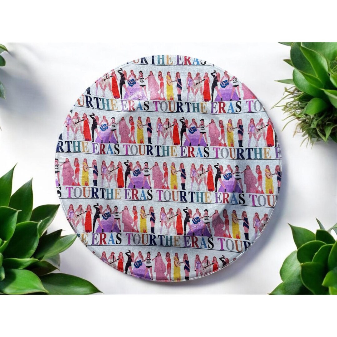 Taylor Swift the Eras Tour Glass Plate. Serving Platter Fashion Party ...