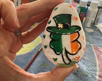 Hand Painted Rock - Etsy