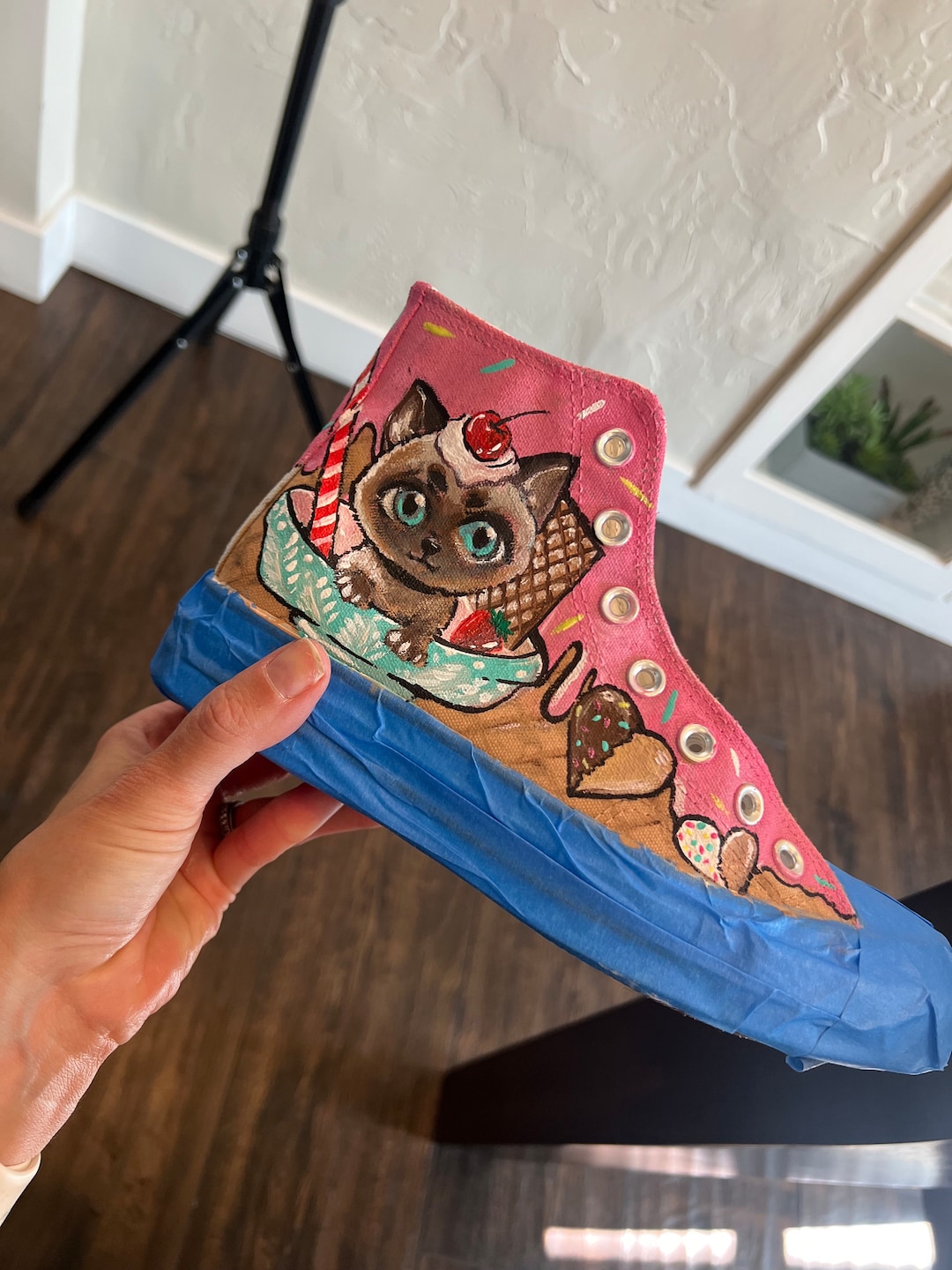 Hand Painted, Custom, Personalized Sneakers. *** Brand New Sneakers ...