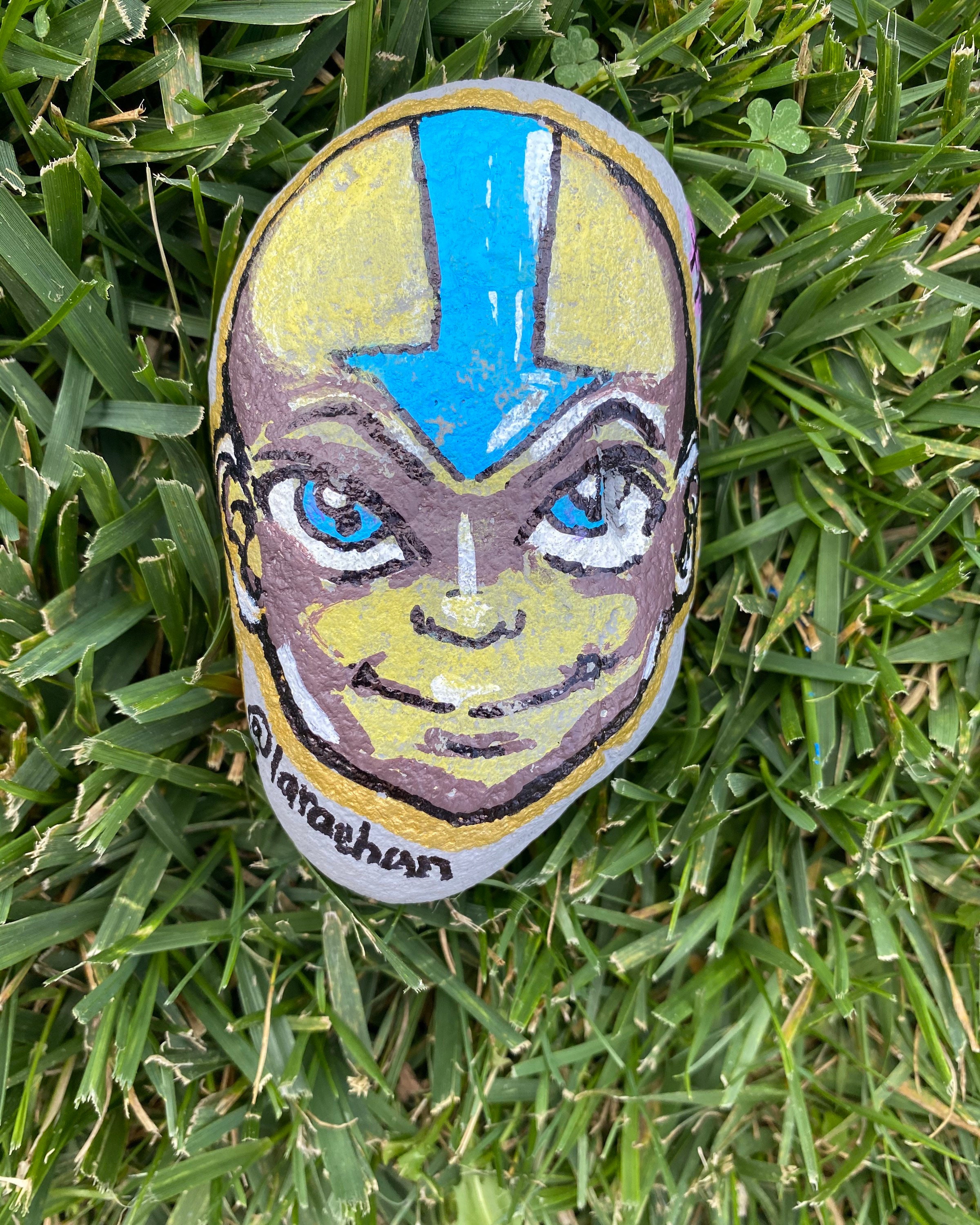 Handmade Avatar/ Girl Double Sided Rock Red Hair Girl Sally Avatar Ang ...