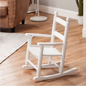 Custom, Personalized Kids Rocking Chair, Hand Painted Rocking Chair for ...