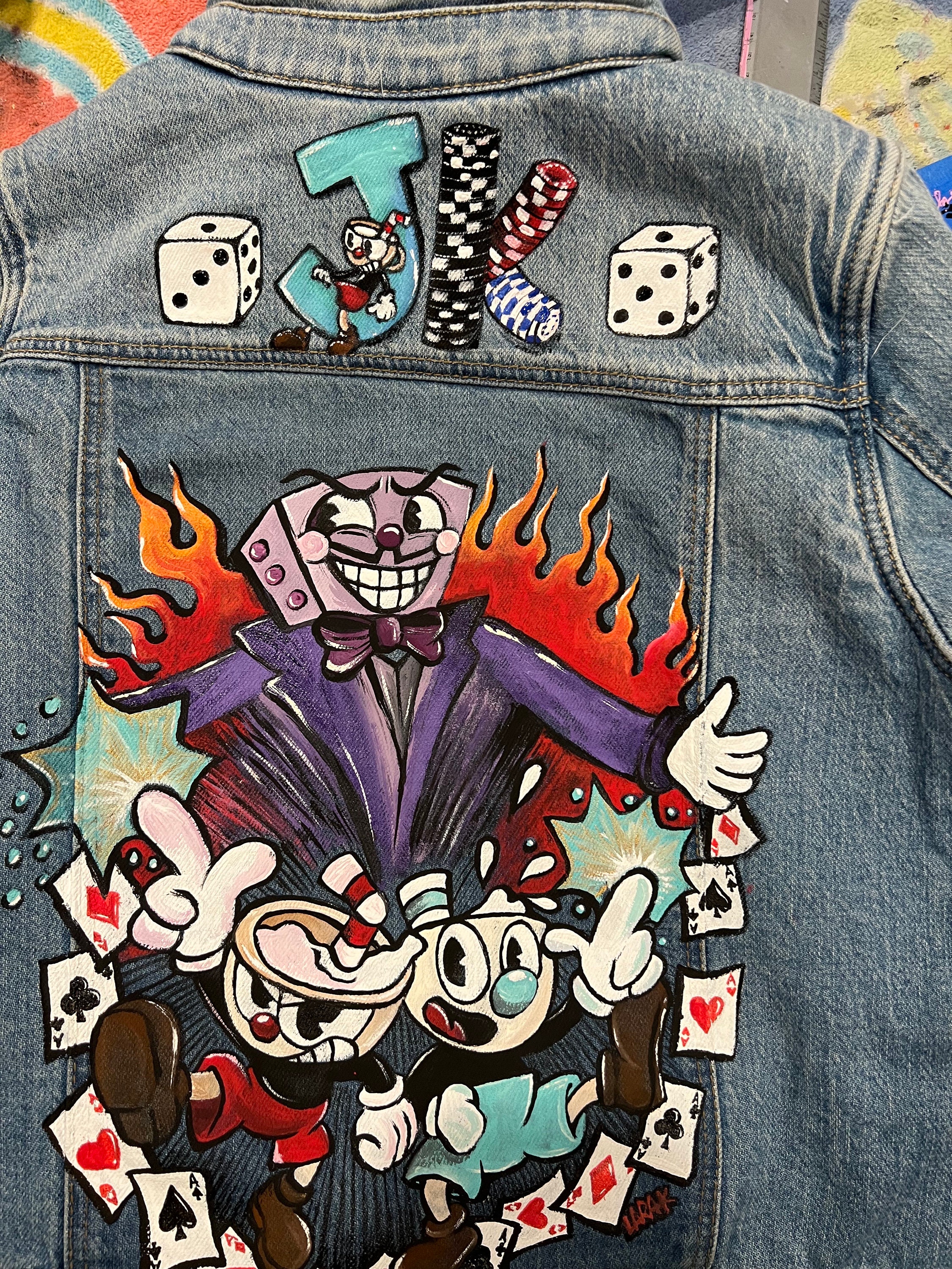 Custom Hand-painted Denim Jacket – Personalized Wearable Art - Etsy