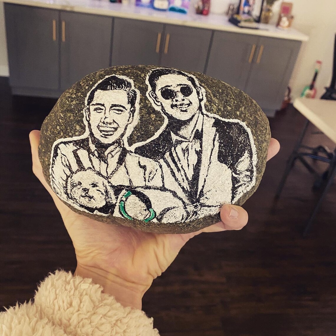 Handmade Custom Rock Made to Order Size Large 6 by 5 by 3. - Etsy