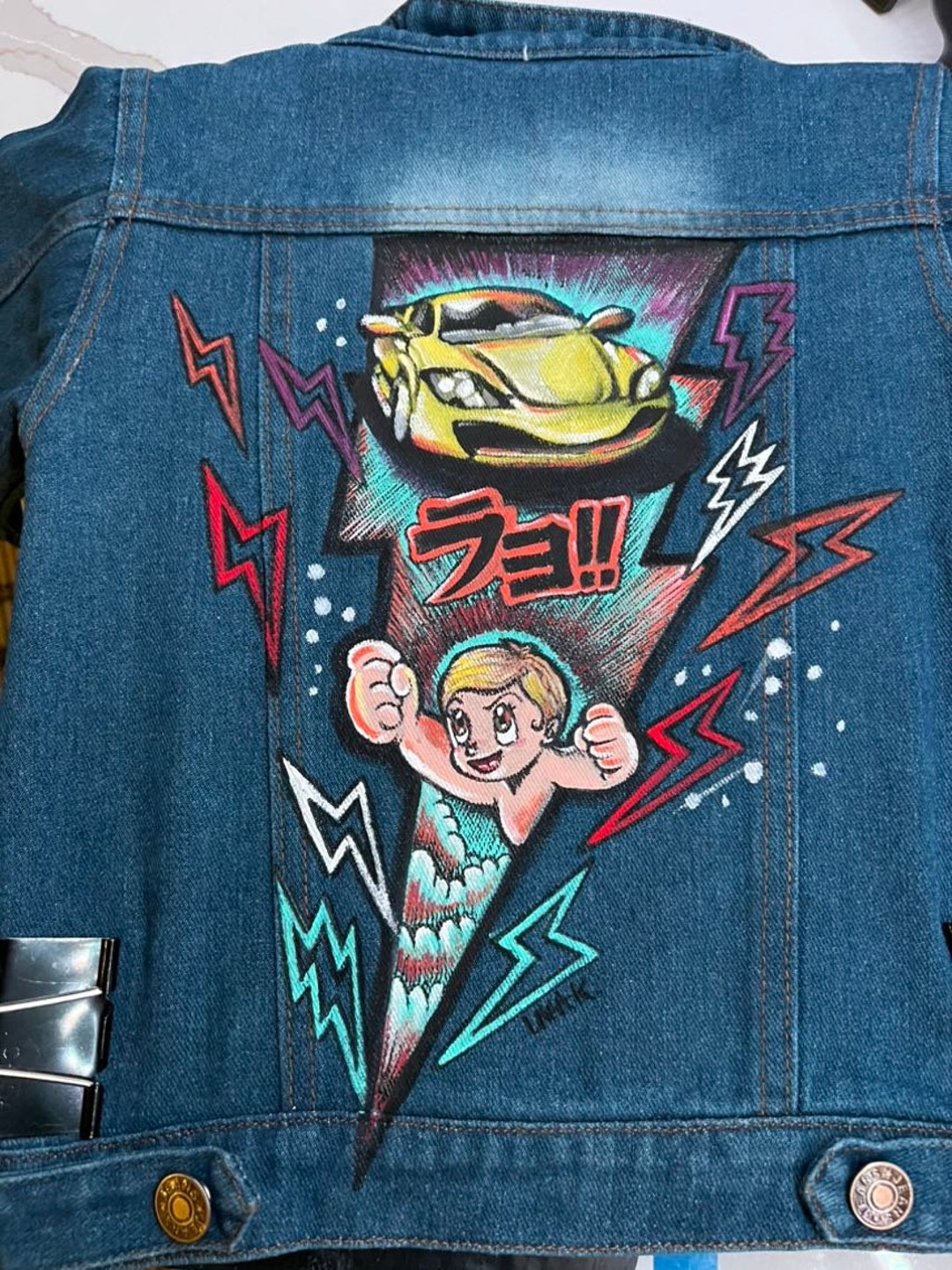 Custom Hand-painted Denim Jacket – Personalized Wearable Art - Etsy