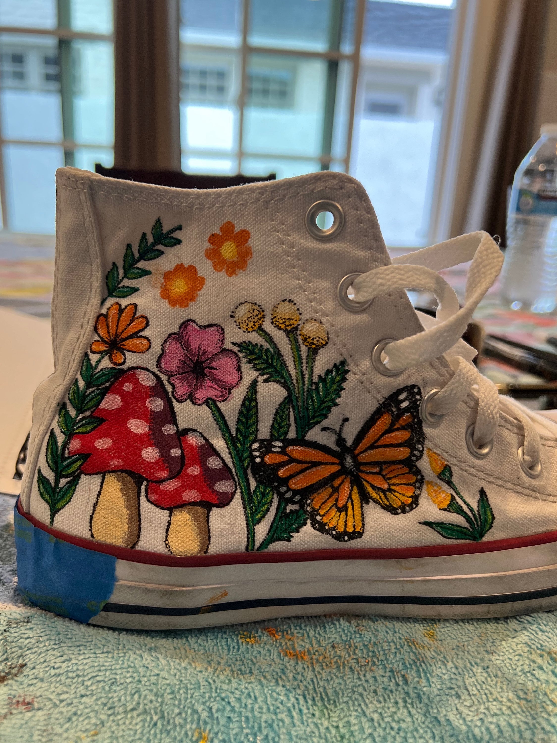 Hand Painted, Custom, Personalized Sneakers. Brand New Sneakers ...