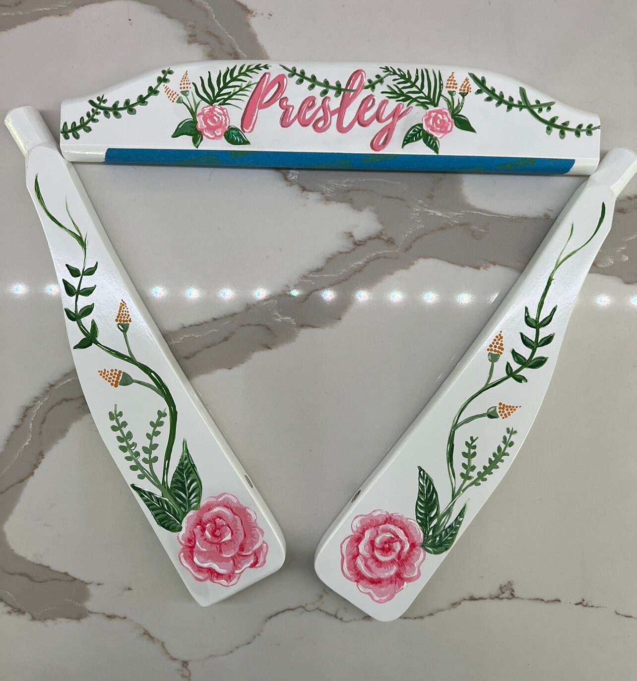 Custom, Personalized Kids Rocking Chair, Hand Painted Rocking Chair for ...