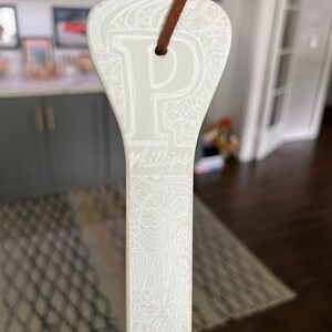 Custom Hand Painted Wooden Paddle Board Size Small, Great Accessory for ...