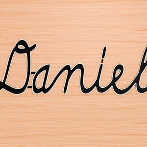 Personalized Name Sign for Kids Bedroom Door Sign 2 Color Custom Decor ...