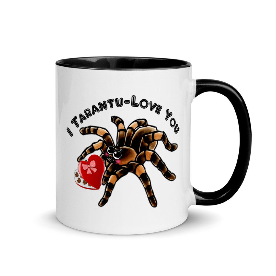 Tarantu-love Tarantula Coffee Mug Chocolate Box Valentine Mug Funny ...