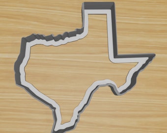 Texas State Cookie Cutter From Mini to Large Polymer Clay - Etsy