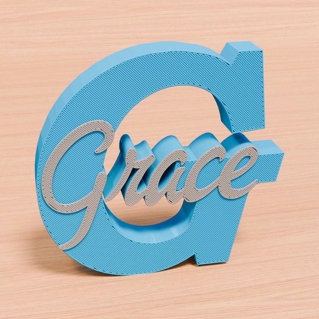 Nursery Letters, 3D Printed Letters, Nursery Decor, New Baby Gift ...