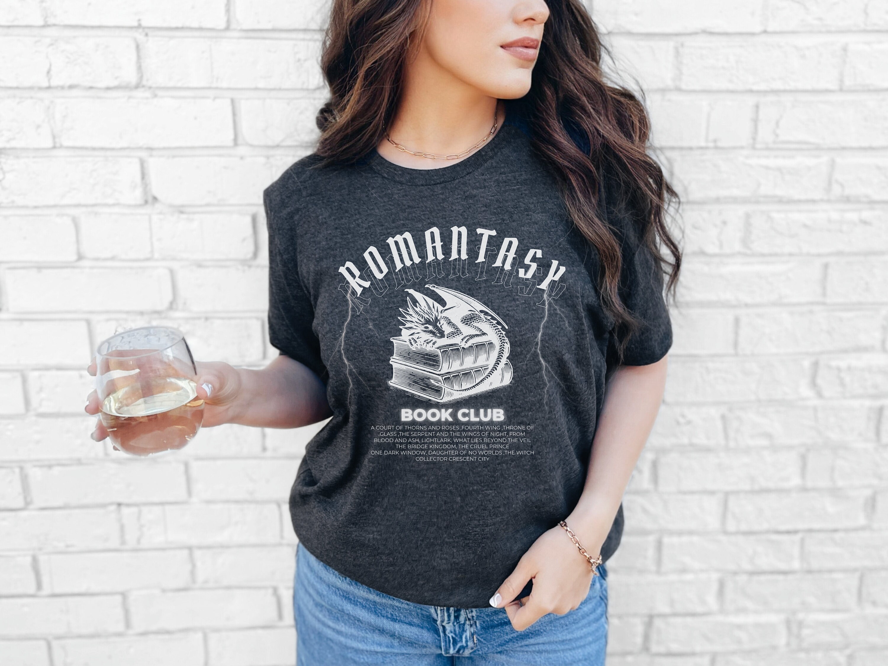 Book Club Tee, Readers Society Shirt, Romantasy Book Club Shirt ...