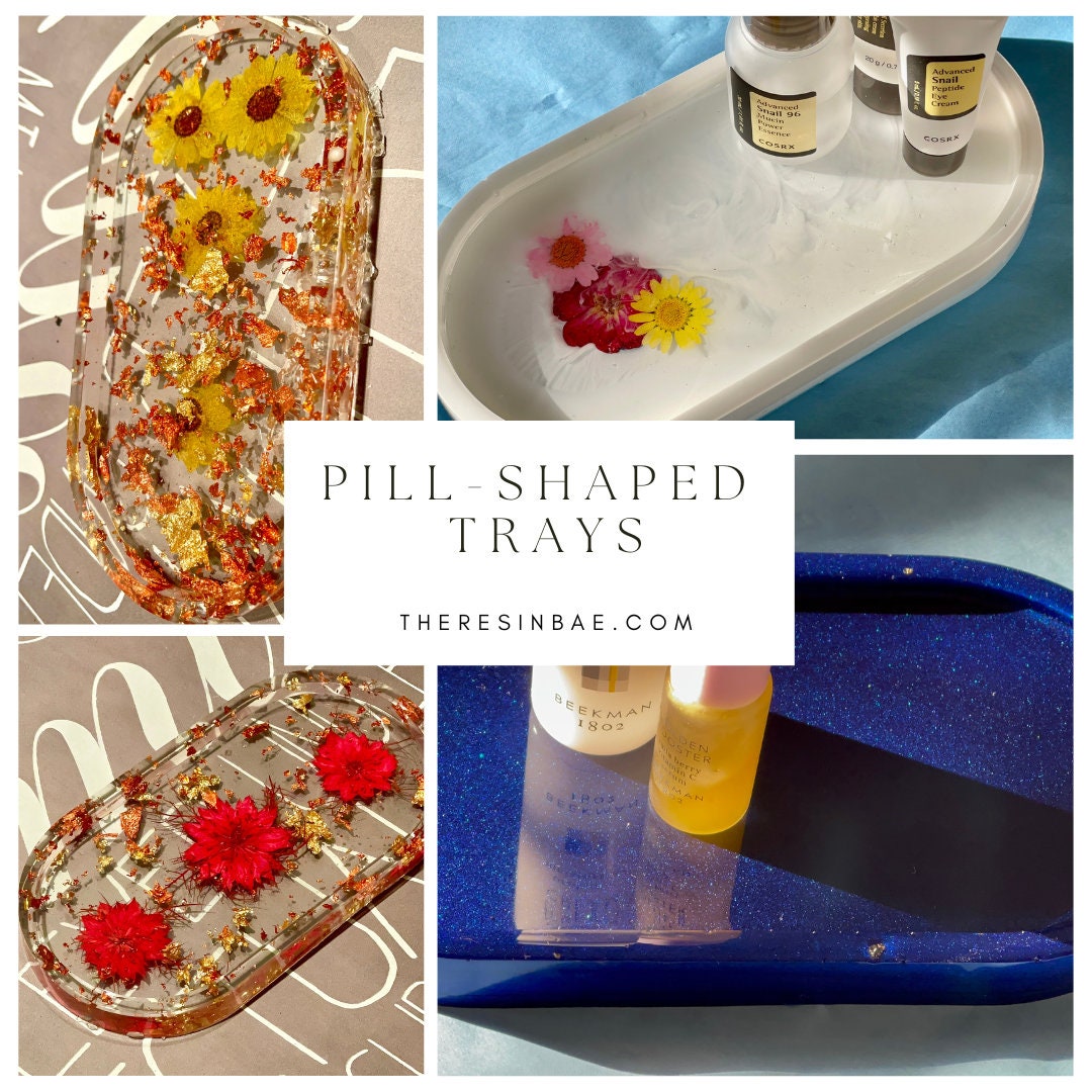 Pill Shaped Trays - Etsy