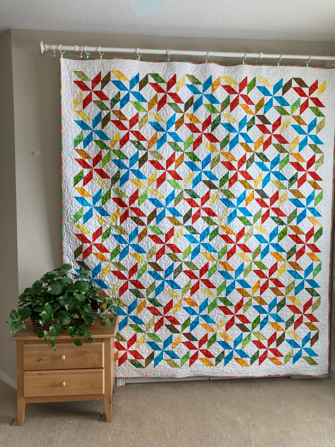 Lemonade Stand Citrus Colors of Lemon, Lime, and Orange With Pinwheels ...