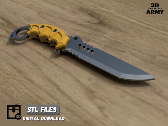 Commando Dagger / STL Files for 3D Printing / Cosplay or - Etsy