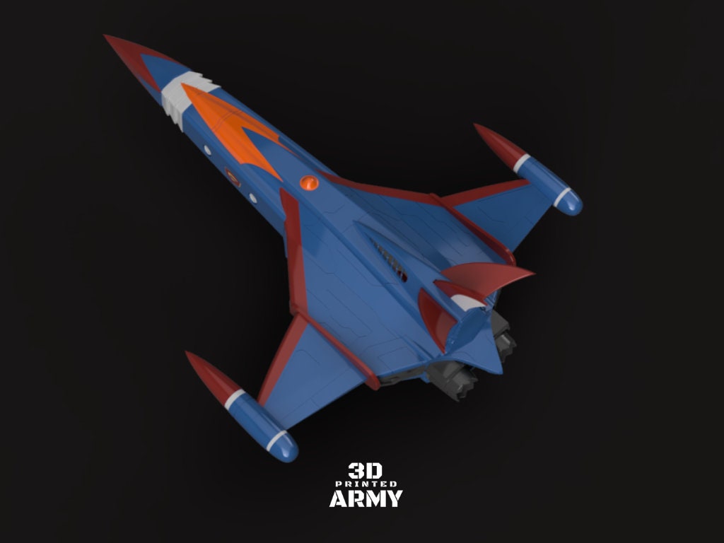 Gatchaman God PHOENIX Starship / STL Files for 3dprinting / - Etsy ...