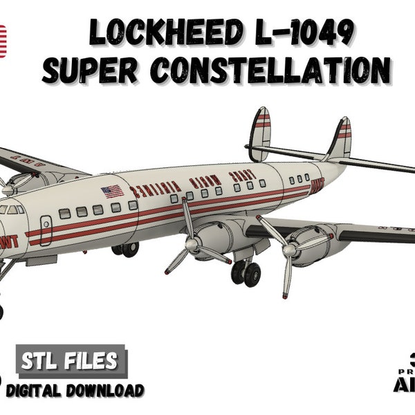 Lockheed Constellation Model Kit - Etsy