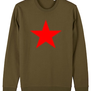 RED STAR: as Worn by Michael Stipe R.E.M and Indie Kids. - Etsy