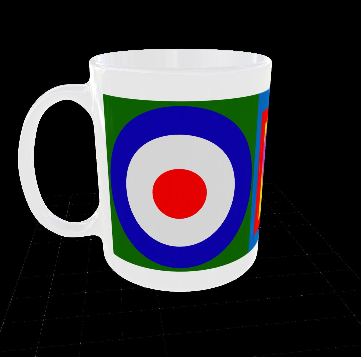Pop Art Mugs - Inspired by Peter Blake & Paul Weller - Etsy