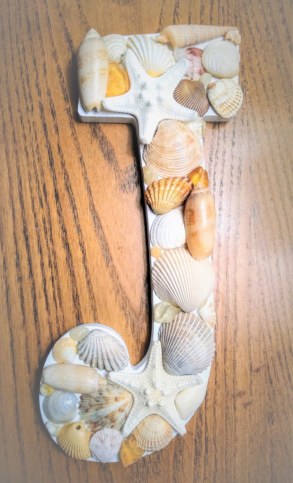 Sea Shell Letters Natural Sea Shells Made to Order Home - Etsy