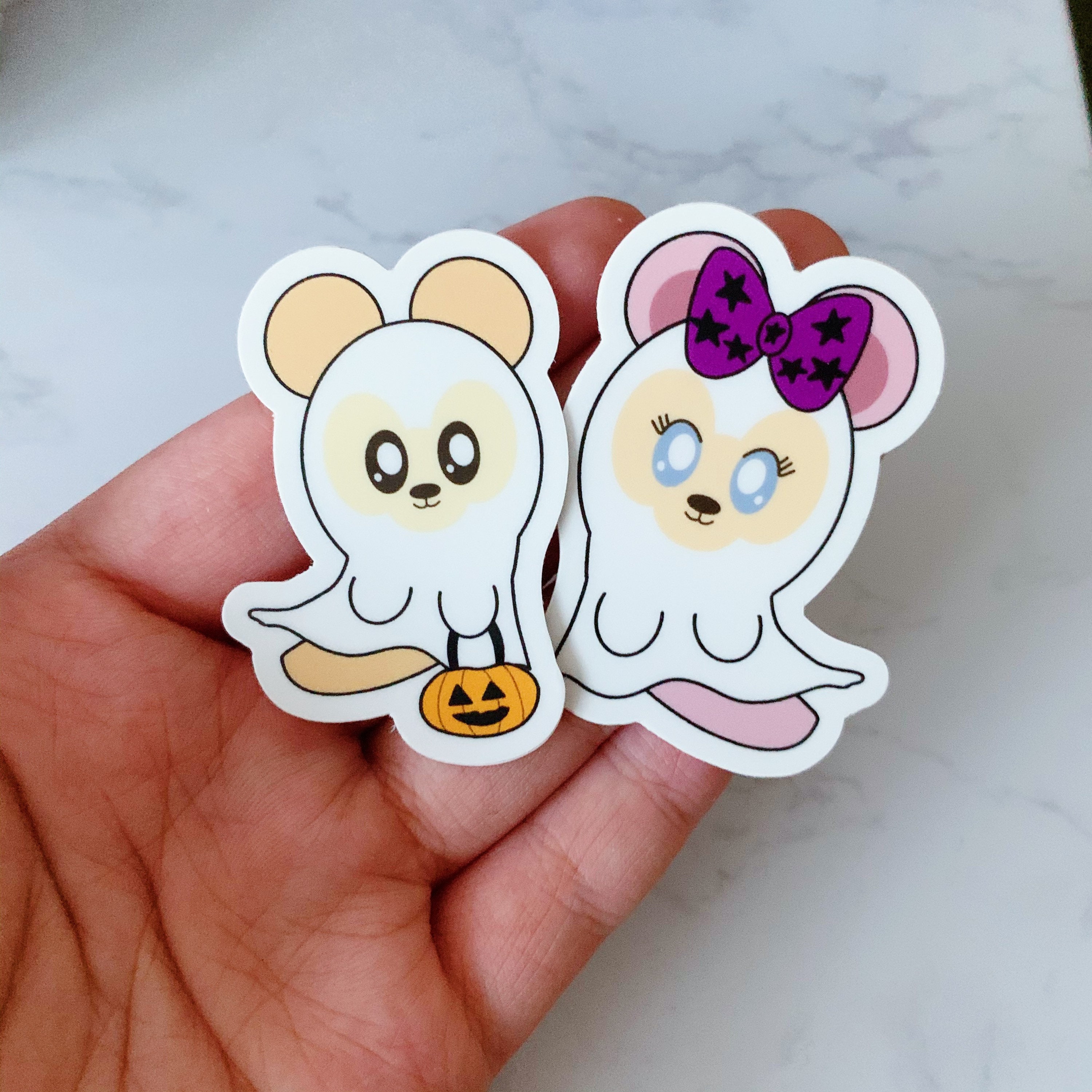 Ghost Sticker Pack - Duffy & Friends Shelliemay and Duffy Halloween ...