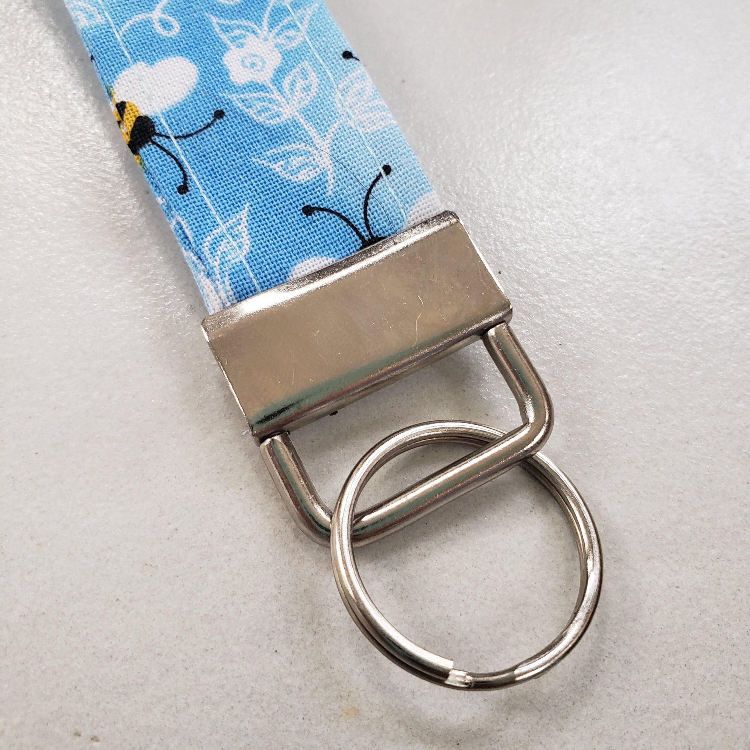 Cute Bumblebee Key Fob Wrist Lanyard Strap - Etsy