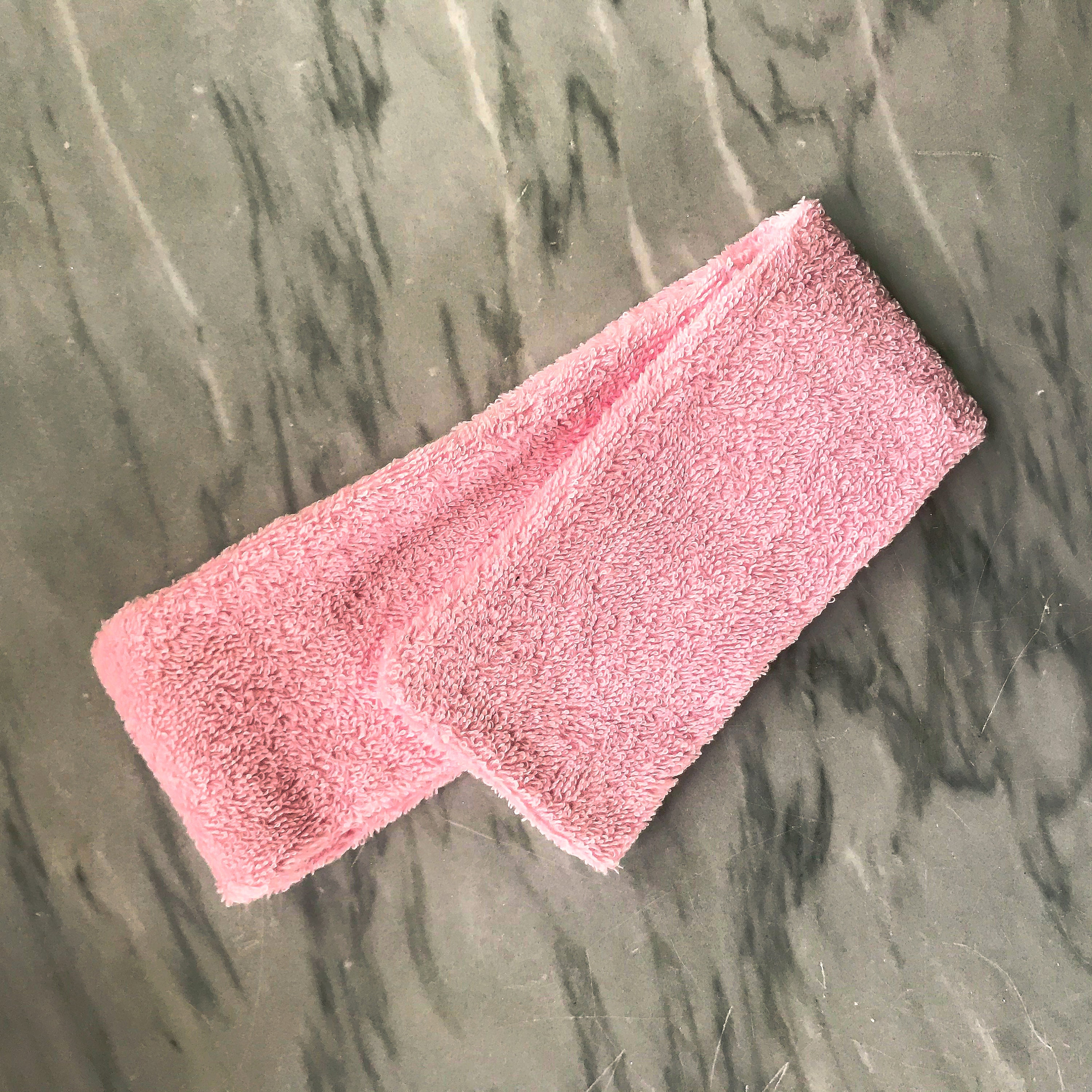 Light Pink Terry Cloth Headband - Etsy