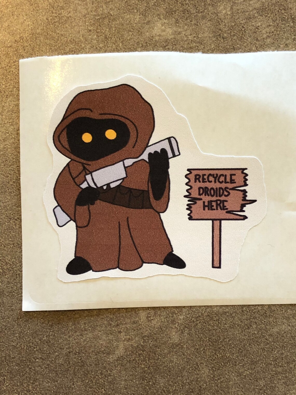 Sticker stickers jawa Jawa sticker Star Wars Star Wars | Etsy