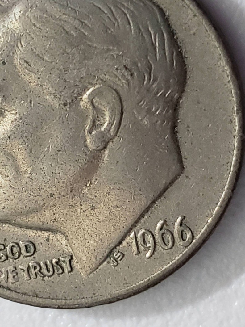 1966 Error Dime. No Mint Mark Roosevelt Dime. Several Mint - Etsy