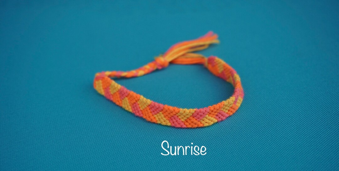 Braided Stitch Handmade Friendship Bracelet - Etsy